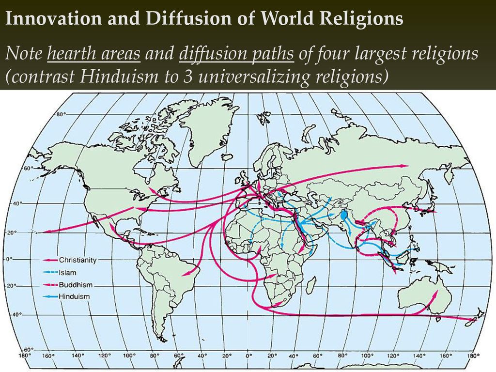 Hinduism Diffusion Map Hinduism Diffusion Map