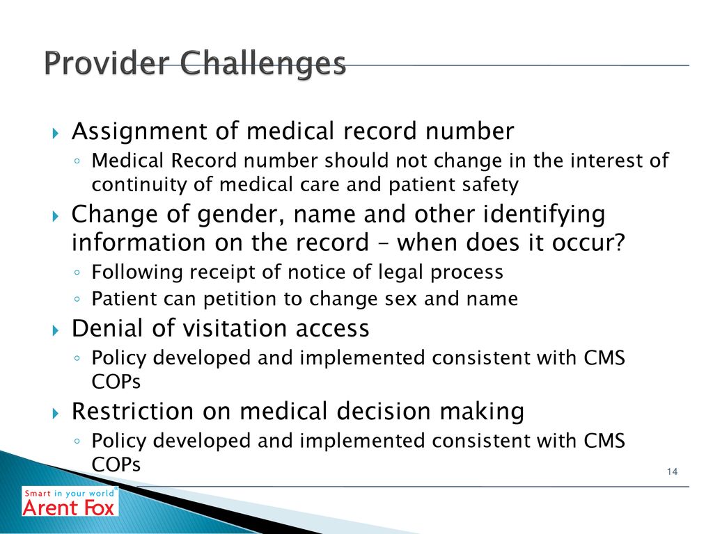 Gender Transformation Patients A New Risk Management Issue Ppt Download