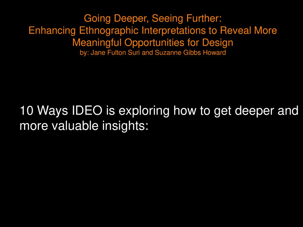 Design Research Nov. 9th Readings. - ppt download Design Research Nov. 9th Readings. - ppt download