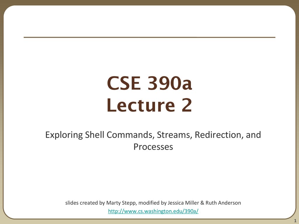 Exploring Shell Commands Streams Redirection And Processes Ppt Download