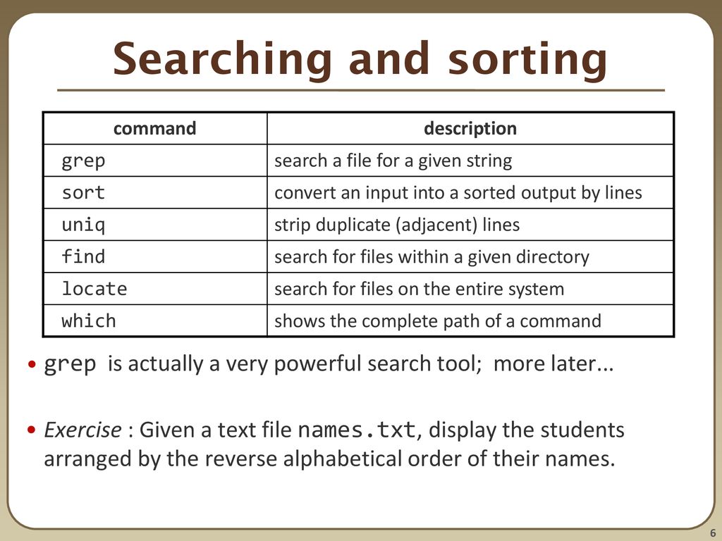 Exploring Shell Commands Streams Redirection And Processes Ppt Download