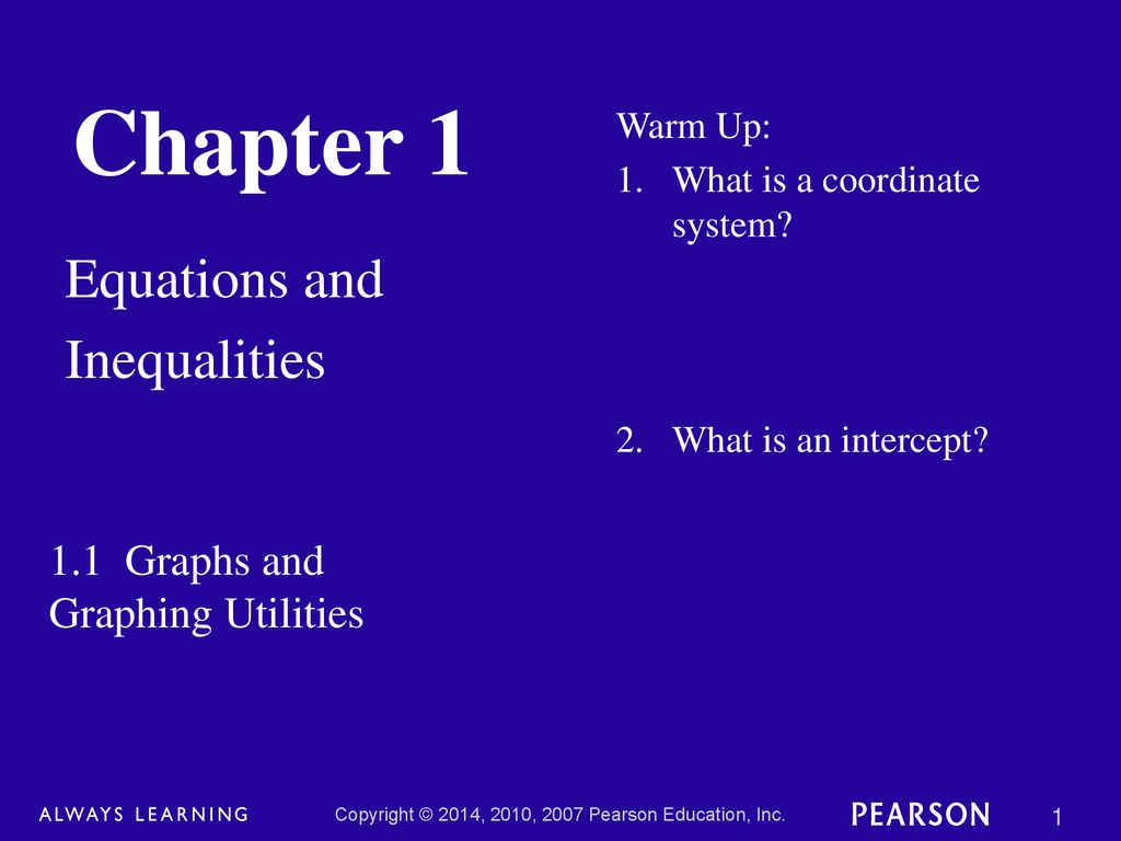 Copyright © 2014 2010 2007 Pearson Education Inc Ppt Download