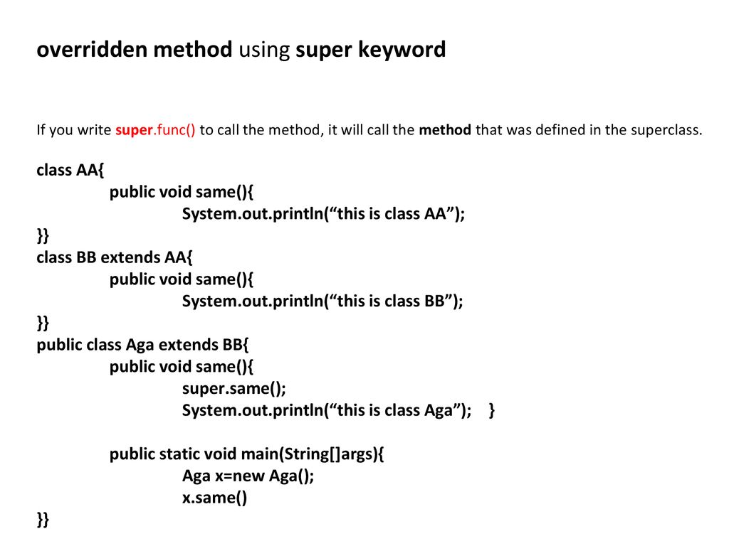 Object Oriented Programming In Java Ppt Download