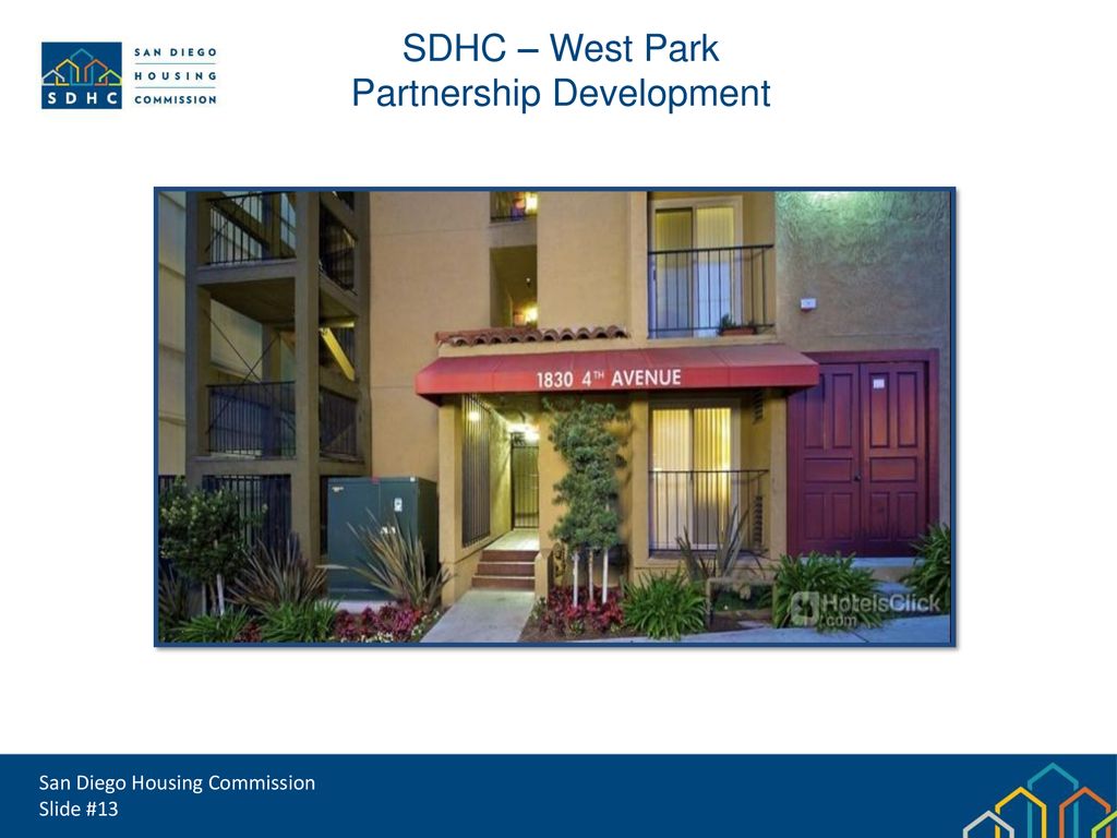 San Diego Housing Commission Final Bond Authorization For West Park