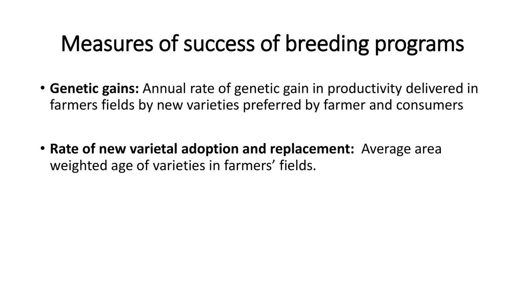 Strategy And Options For Cgiar Support For Plant Breeding October Ppt