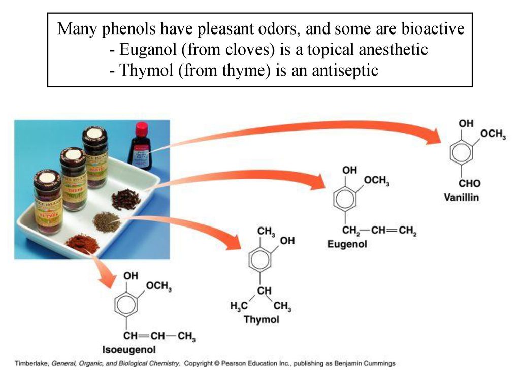 Structures Of Alcohols Phenols Thiols And Ethers Ppt Download