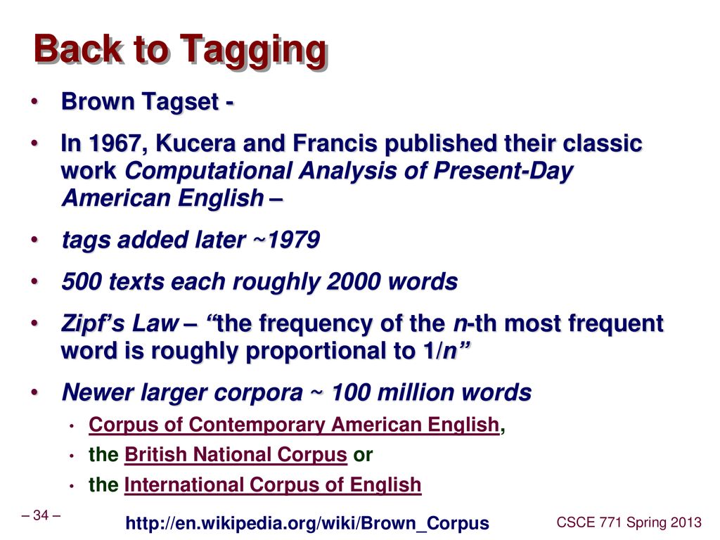 CSCE 771 Natural Language Processing - ppt download CSCE 771 Natural Language Processing - ppt download