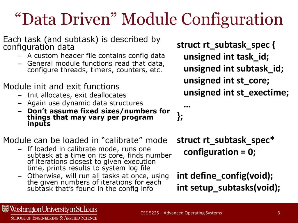 Overview Of The Lab 2 Assignment Multicore Real Time Tasks Ppt Download 