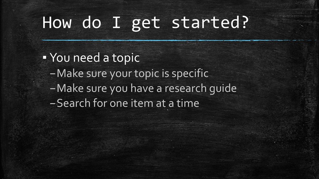 How To Conduct Research Ppt Download