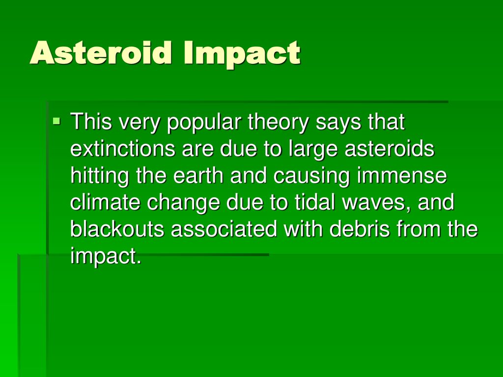 Cyclic extinctions in the fossil record - ppt download