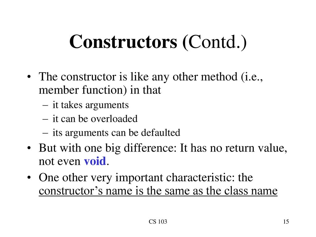 C Object Oriented Programming Ppt Download