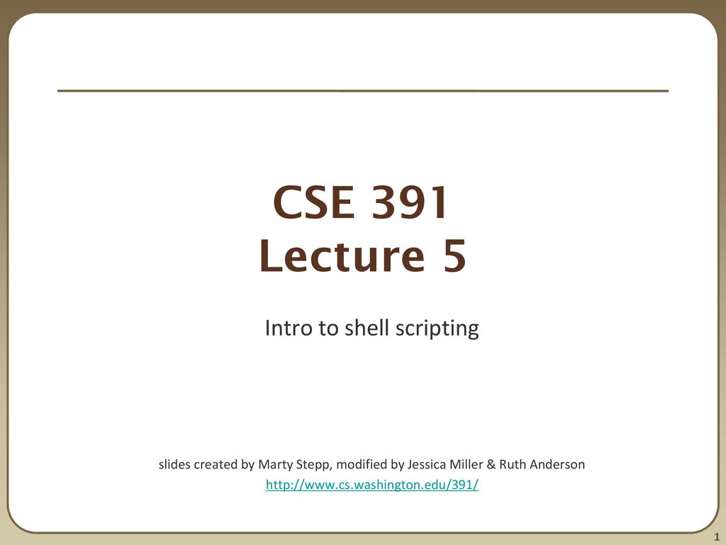 Intro To Shell Scripting Ppt Download