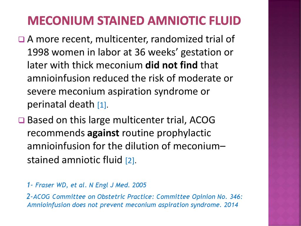 Amniotic Fluid Disorders Ppt Download