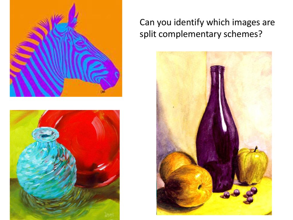Split Complementary Color Scheme Painting Split Complementary Color Scheme Painting