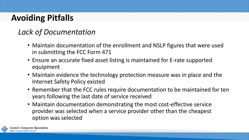 Preparing for E-Rate AUDITS - ppt download Preparing for E-Rate AUDITS - ppt download