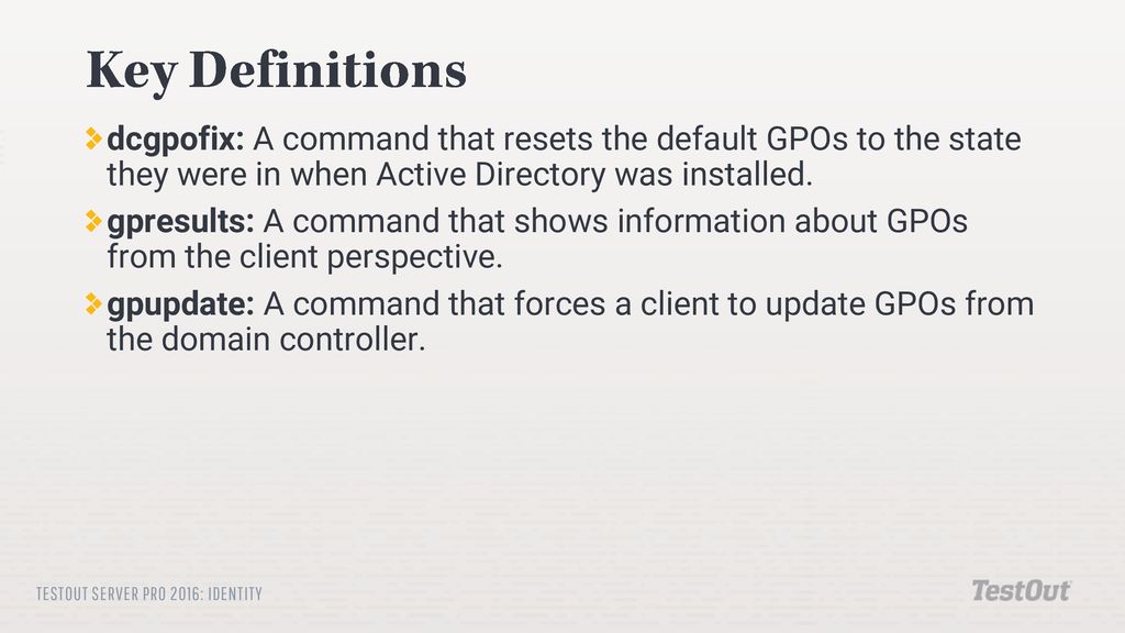 Troubleshooting Group Policy Ppt Download
