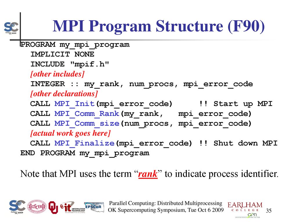 Parallel Programming And Cluster Computing Distributed Multiprocessing