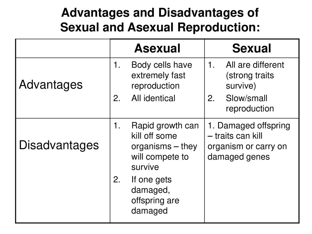 Sexual And Asexual Reproduction Ppt Download