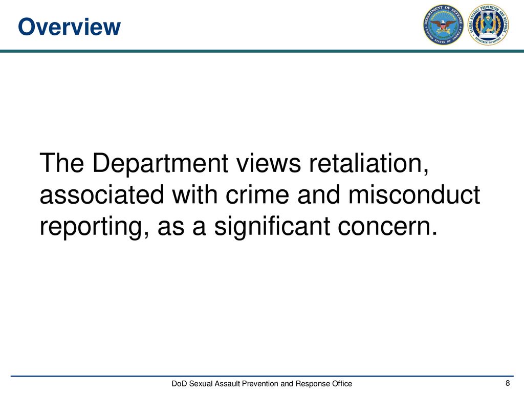 Sexual Assault Reporting And Retaliation Ppt Download