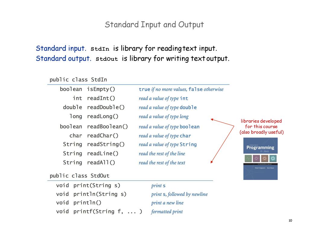 15 Input And Output Introduction To Programming In Java An Interdisciplinary Approach · Robert
