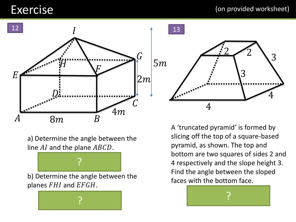 3D Trigonometry And Pythagoras (A) Worksheet Printable PDF, 55% OFF 3D Trigonometry And Pythagoras (A) Worksheet Printable PDF, 55% OFF