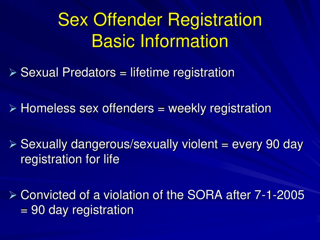 Offender Registration In Illinois Ppt Download