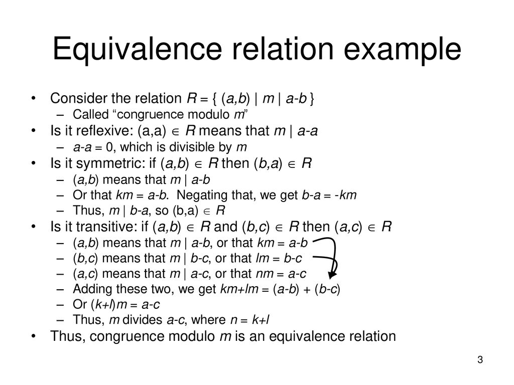 Equivalence Relations Ppt Download