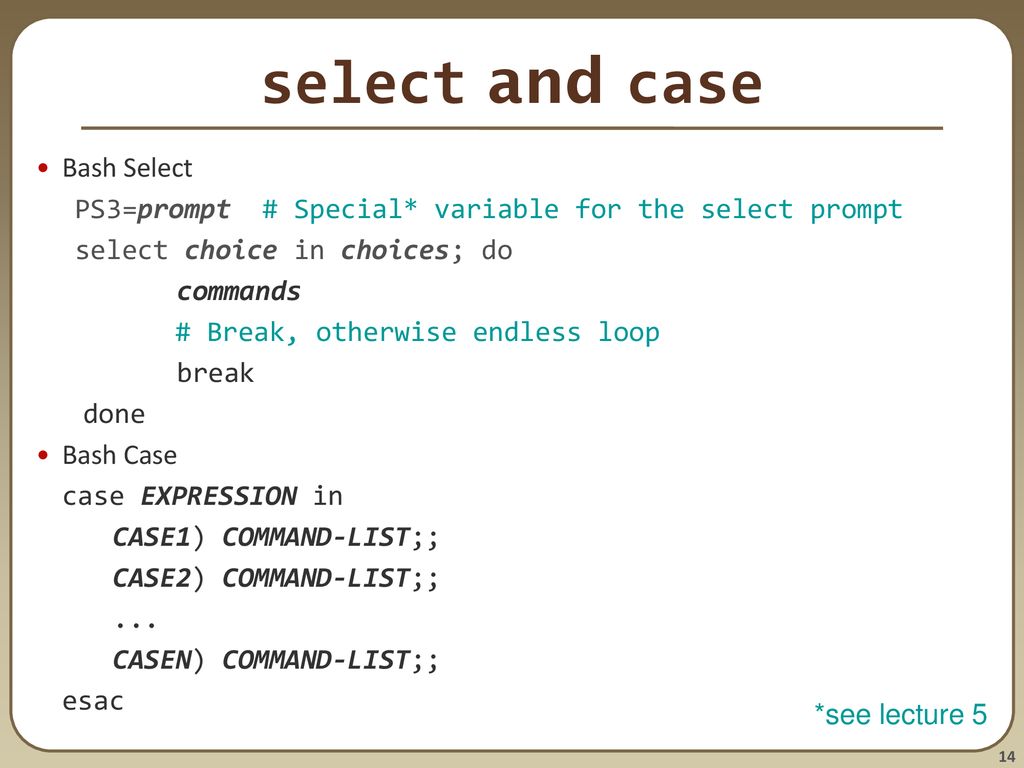 Bash Scripting Continued Remote X Windows Unix Tidbits Ppt Download
