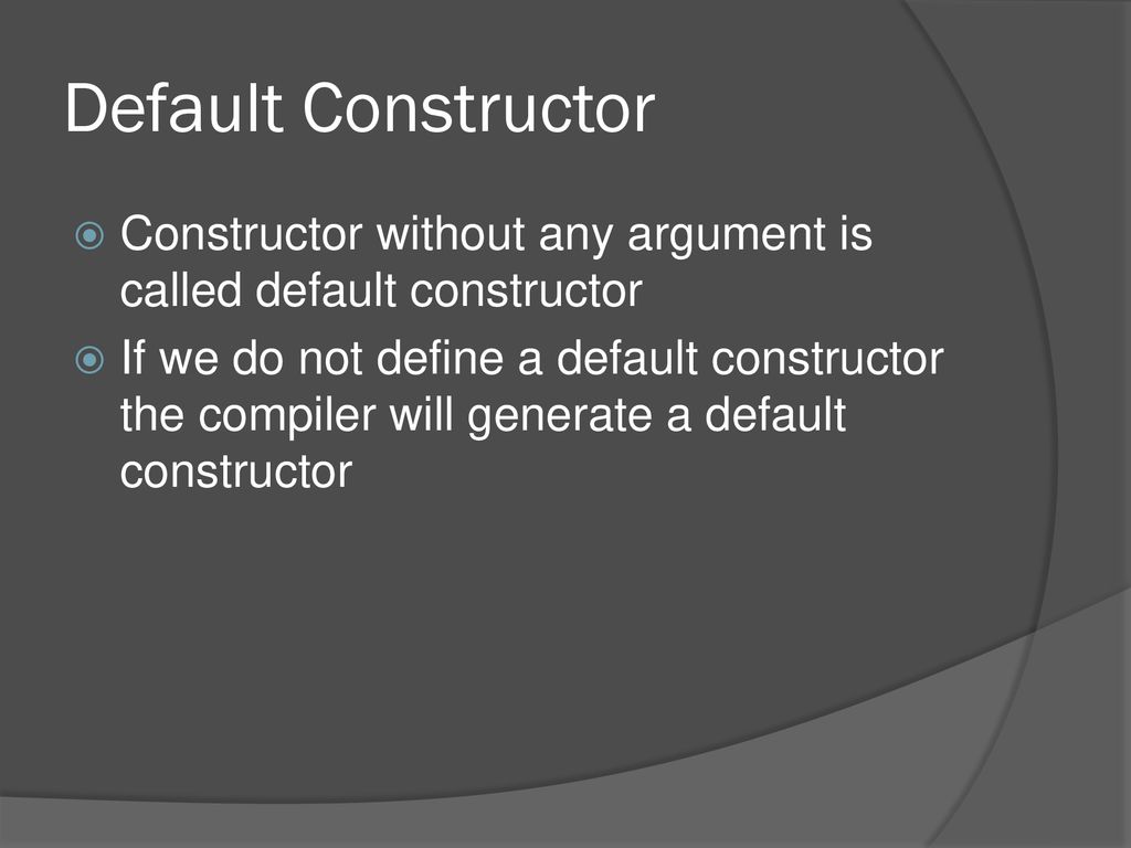 Object Oriented Programming Oop Lecture No Ppt Download