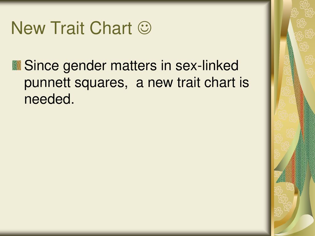 Solving Sex Linked Punnett Squares Ppt Download