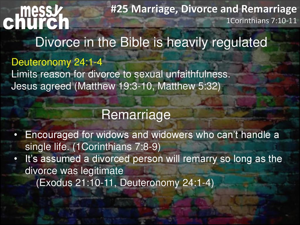 25 Marriage Divorce And Remarriage Ppt Download