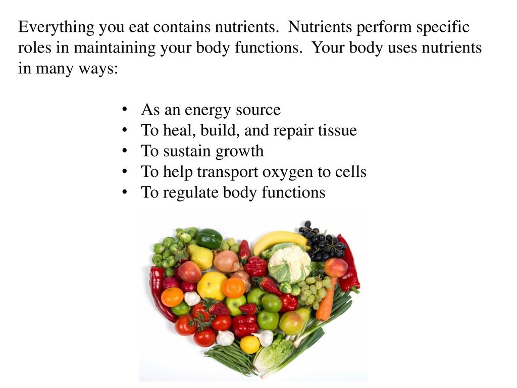 Nutrients Ppt Download