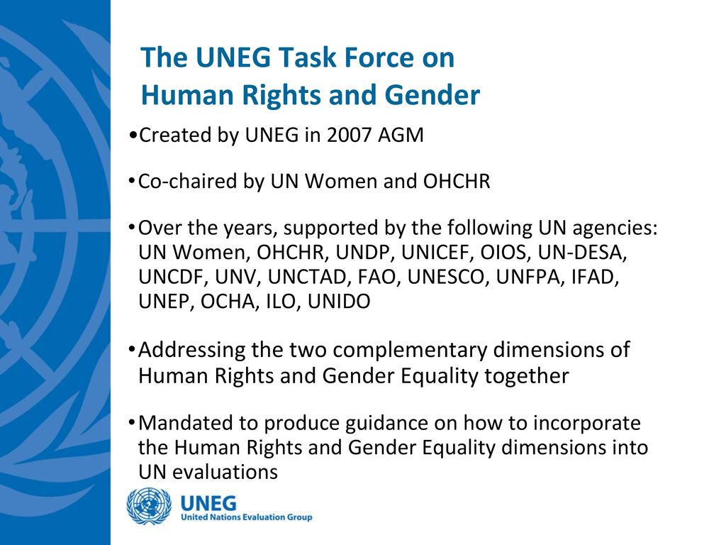 Integrating Human Rights And Gender Equality In Evaluation Towards