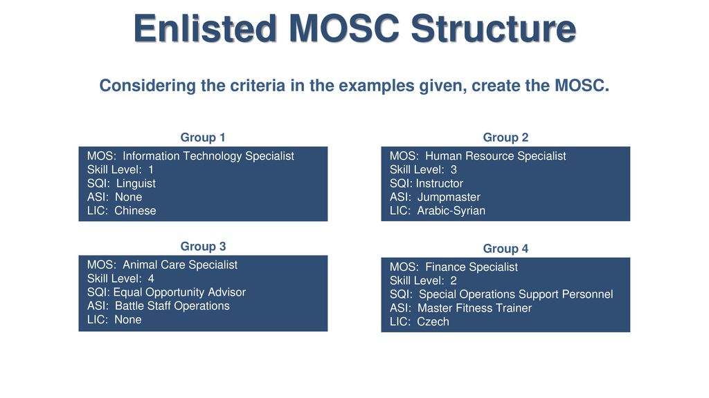 Manage Enlisted Distribution And Assignments Ppt Download