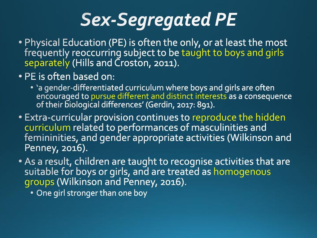 Resisting Dominant Gender Discourse In Physical Education Ppt Download