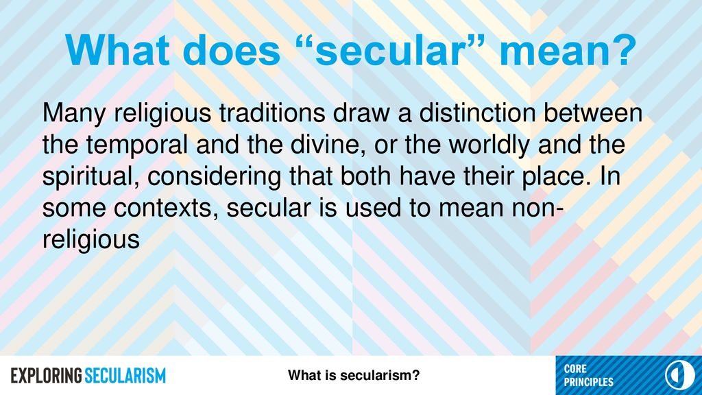 What Is Secularism What Is Secularism Ppt Download