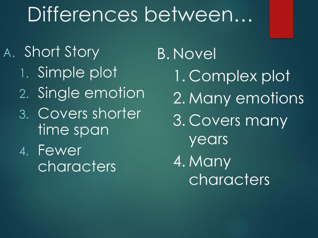 Afirmar Recordar forma difference between short story and novel ... Afirmar Recordar forma difference between short story and novel ...