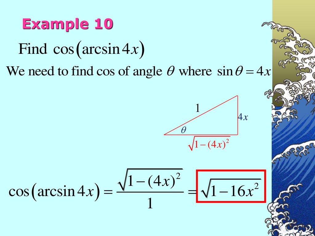 Inverse Trig Functions Rita Korsunsky Ppt Download