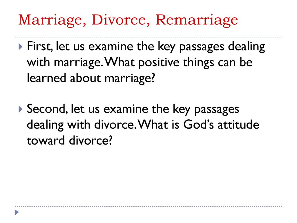 Lesson 10 Marriage And Divorce Ppt Download