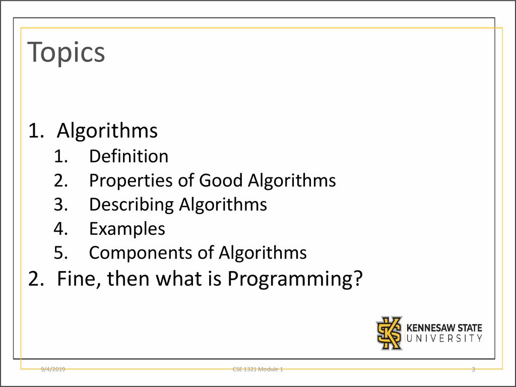Algorithms Vs Programming Ppt Download