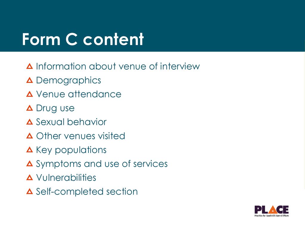 Place Fieldwork Level 1 Community Informant Interviews Ppt Download