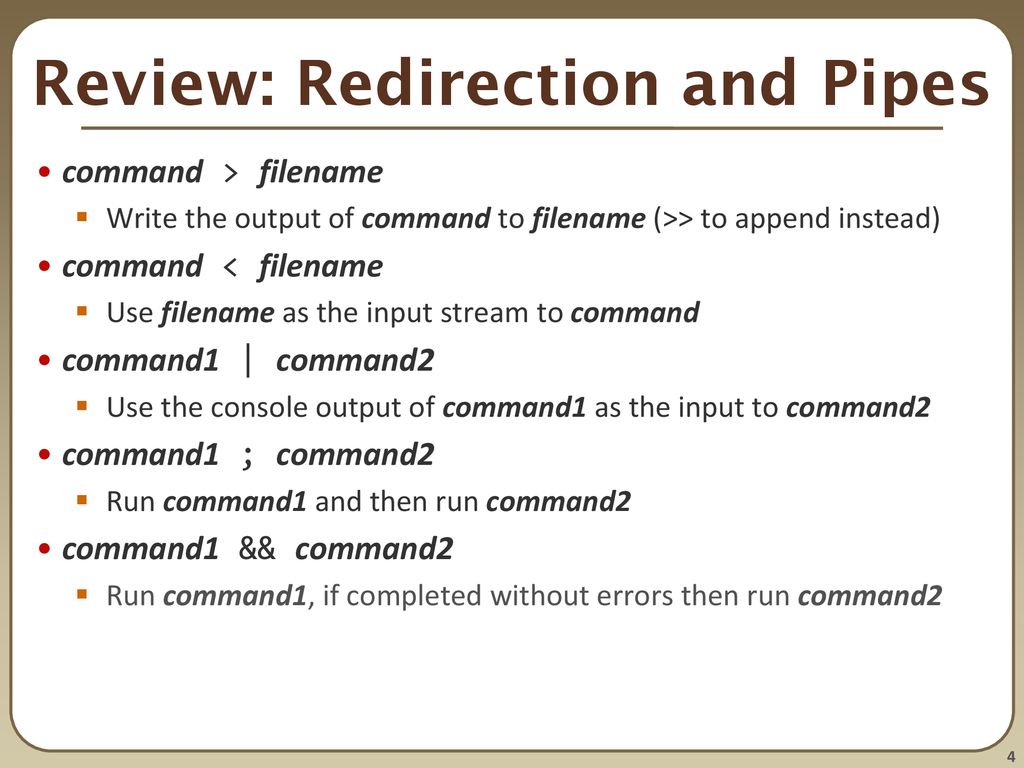 Cse 391 Lecture 3 Bash Shell Continued Processes Multi User Systems Remote Login Editors