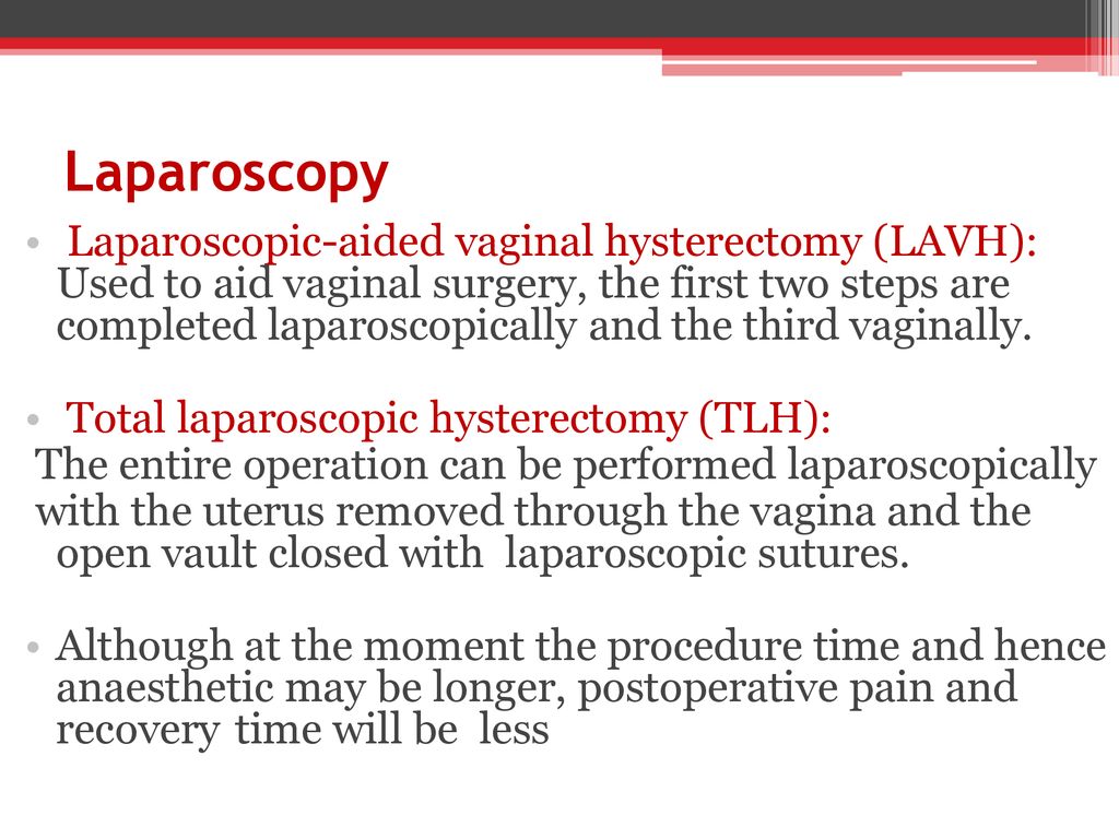 Principles Of Gynecological Procedures Ppt Download