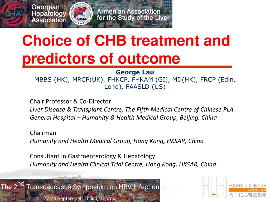 Choice Of Chb Treatment And Predictors Of Outcome Ppt Download