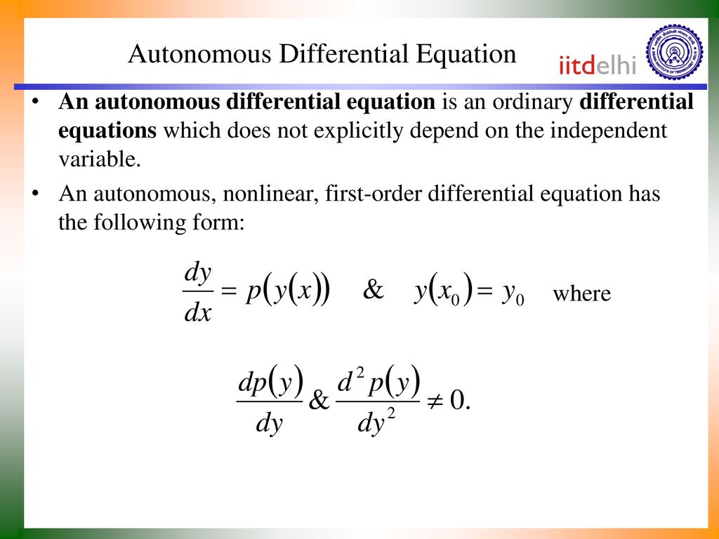 Nonlinear Second Order Differential Equation