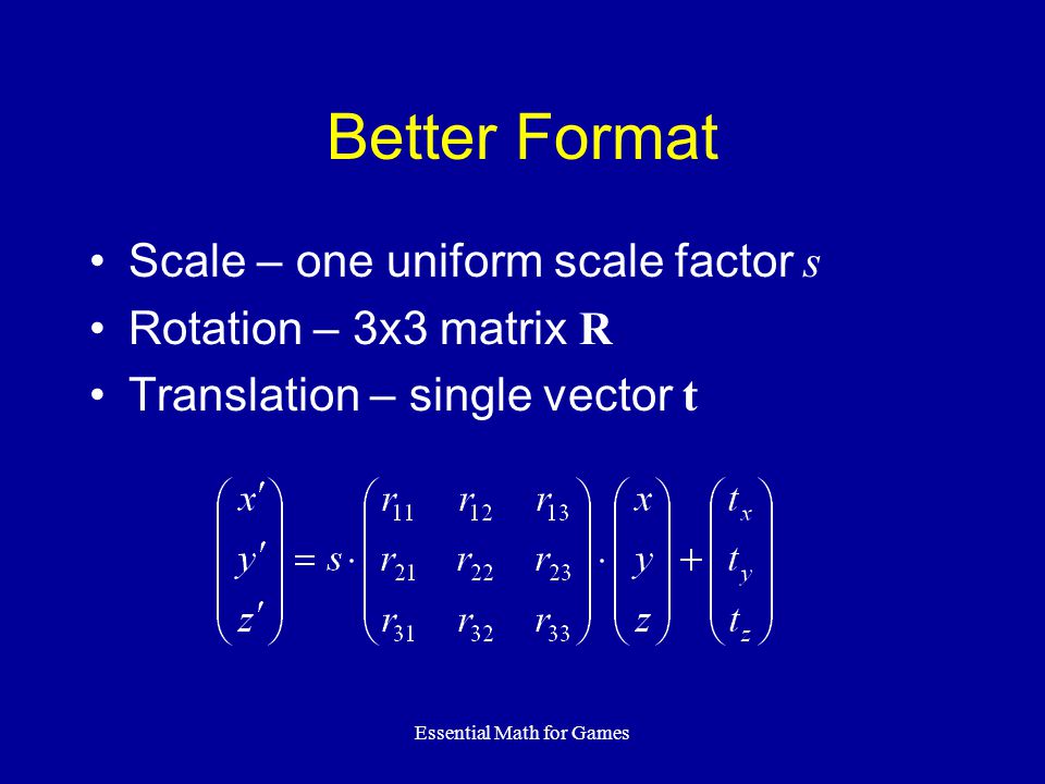 Affine Transformation — Why 3D Matrix For A 2D, 50% OFF Affine Transformation — Why 3D Matrix For A 2D, 50% OFF