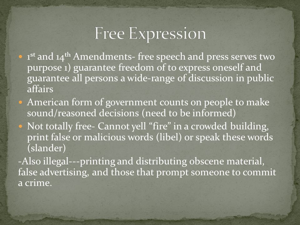 Chapter 19 Civil Liberties First Amendment Freedoms Ppt Video Online