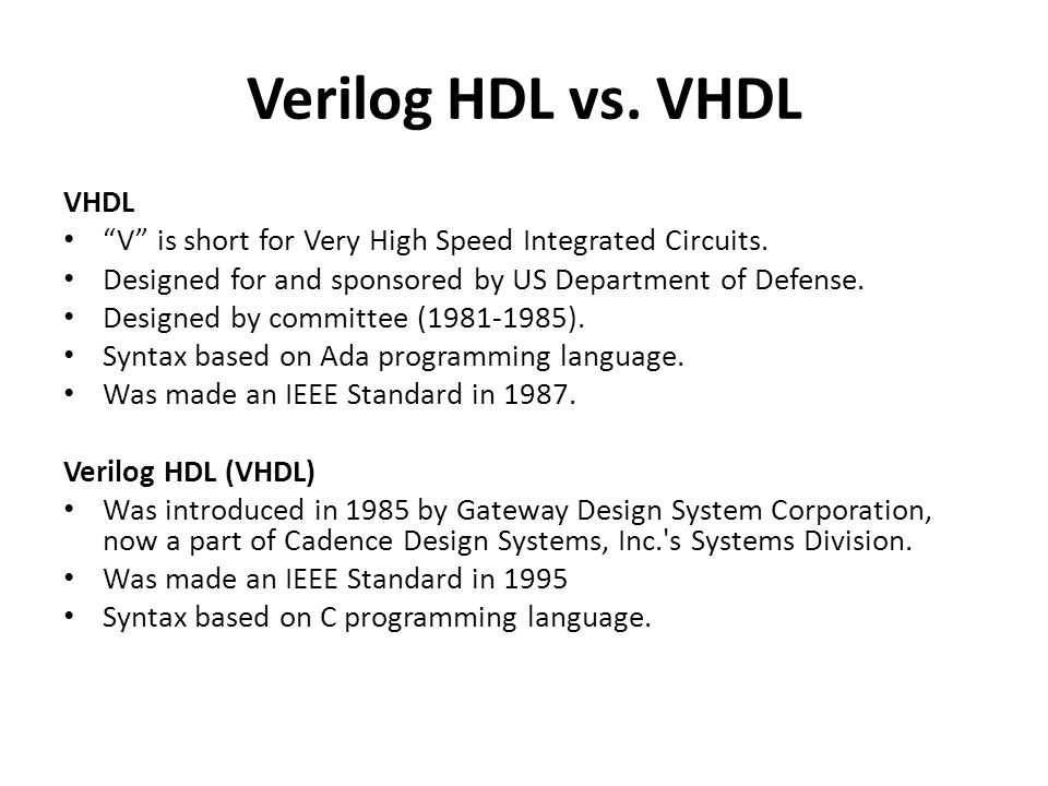 PPT Introduction To Verilog HDL PowerPoint Presentation,, 60% OFF PPT Introduction To Verilog HDL PowerPoint Presentation,, 60% OFF