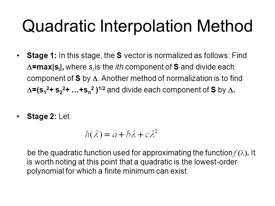 Nonlinear Programming One Dimensional Minimization Methods Ppt Download