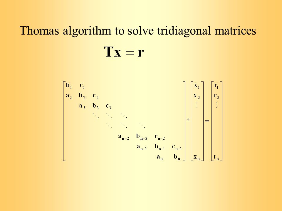 Solving Heat Transfer Problem In Matlab Using Tdma Matlab Answers Matlab Central